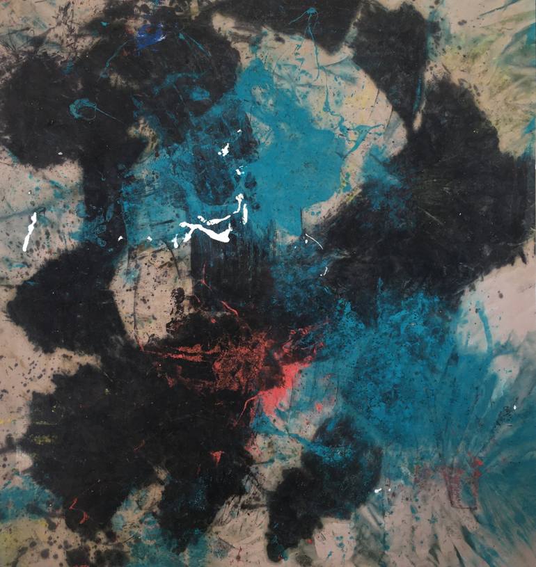 Morphic Resonance Painting by Alejandro Benitez Tavera | Saatchi Art