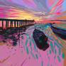 Rossy Sunset Painting by Amy Hashim | Saatchi Art