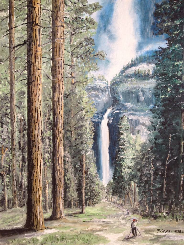 the Perfect Shot Painting by Peter Sosa | Saatchi Art