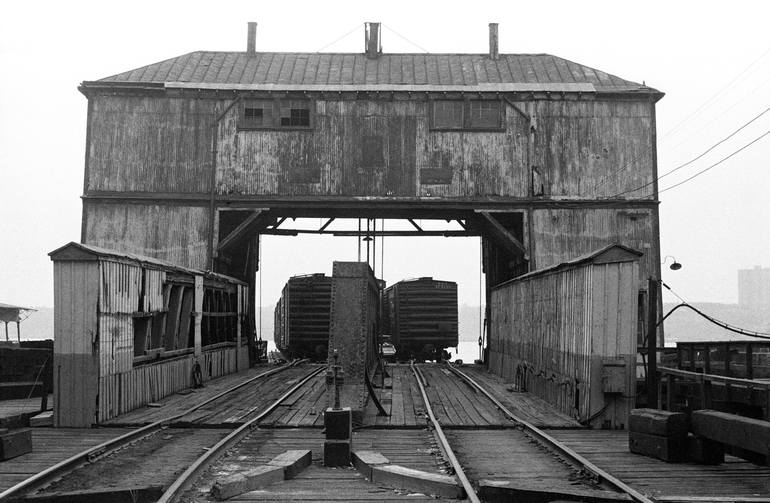 Railroad Pier, NYC Photography by Chuck Levey | Saatchi Art