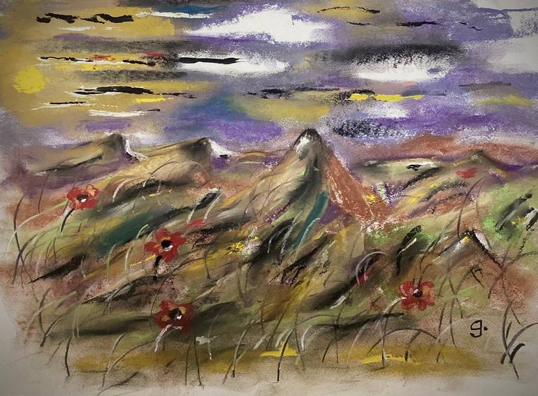 Derbyshire wild Painting by Gordon Bell | Saatchi Art