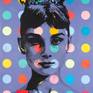 Audrey Hepburn Portrait Painting by Dane Shue | Saatchi Art
