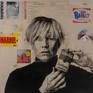 Andy Warhol Portrait Painting by Dane Shue | Saatchi Art