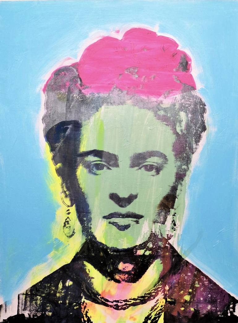 Frida Kahlo Painting by Dane Shue | Saatchi Art