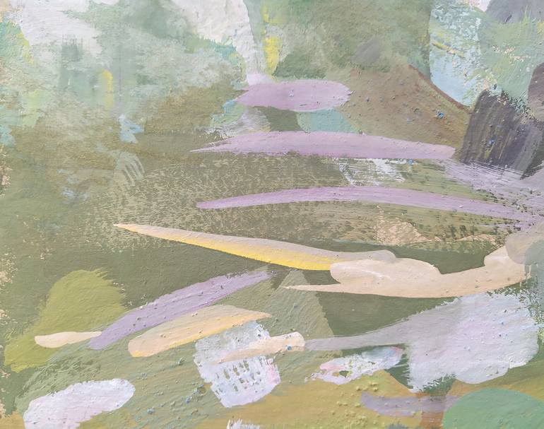 Clouds amog the mountains Painting by Alexander Nikitin | Saatchi Art