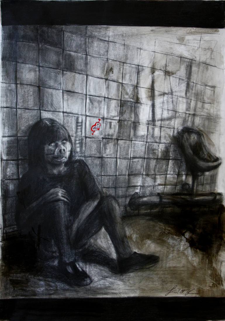 Shame II Drawing by Giuditta R | Saatchi Art