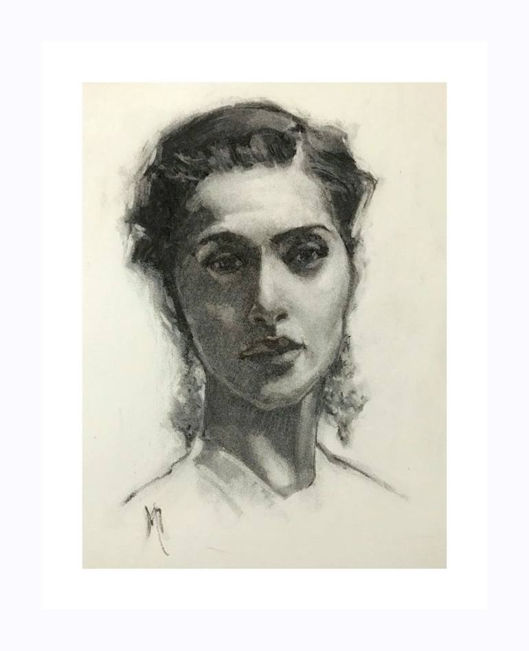 India Drawing by Michael Poindexter | Saatchi Art