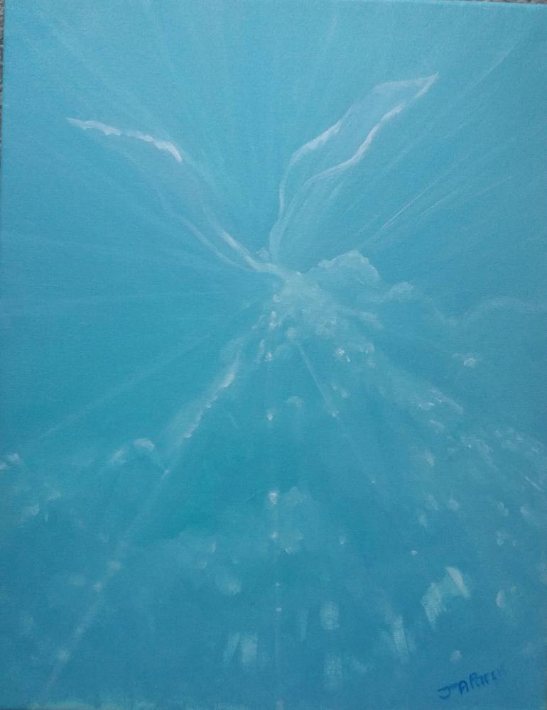 Out of the Clouds Painting by Jennifer Parris | Saatchi Art