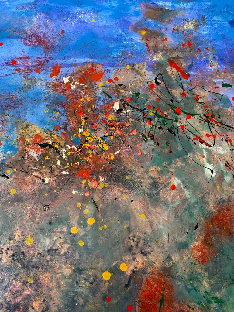 Fondale marino Painting by Barbara Pastorino | Saatchi Art