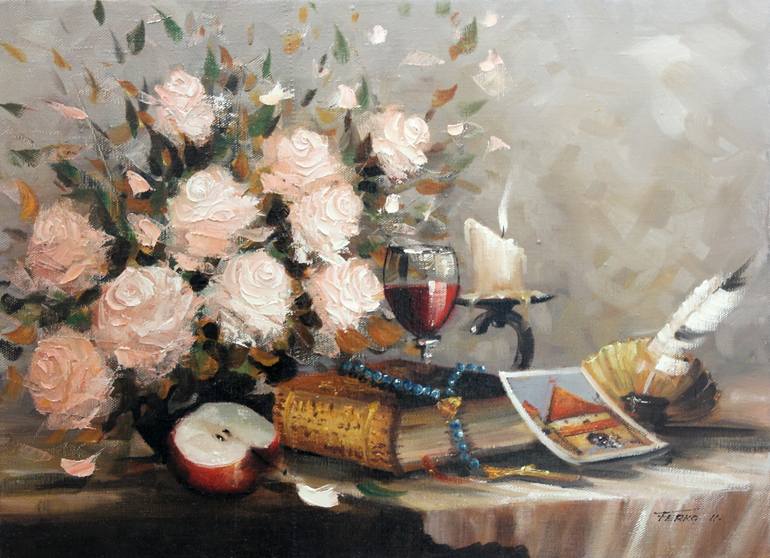 Bible Painting by Jadranko Ferko | Saatchi Art