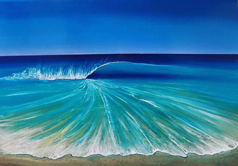 Drawing you in Painting by Adam Stanley | Saatchi Art