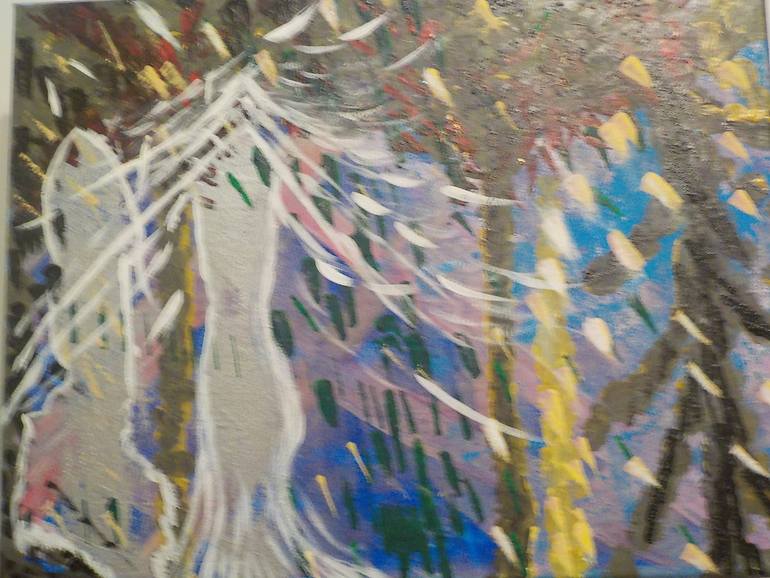 the wedding Painting by Julie Boudreau | Saatchi Art