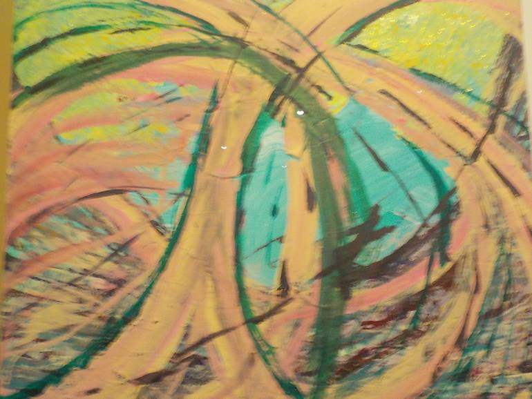 The dance of nature Painting by Julie Boudreau | Saatchi Art