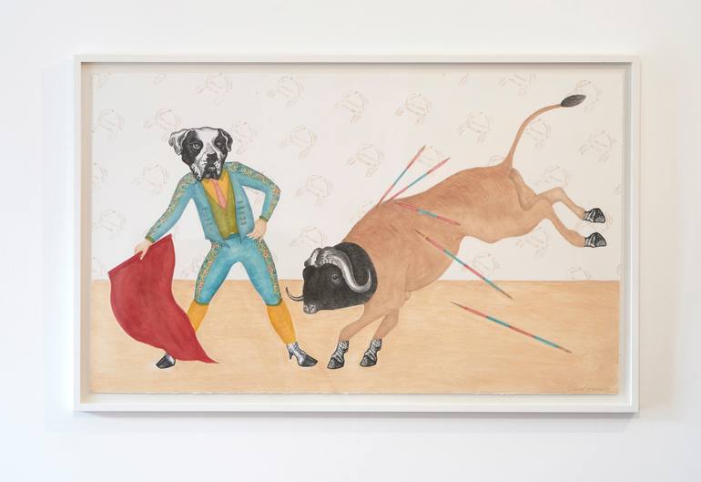 Bullies Painting by Claude Jones | Saatchi Art