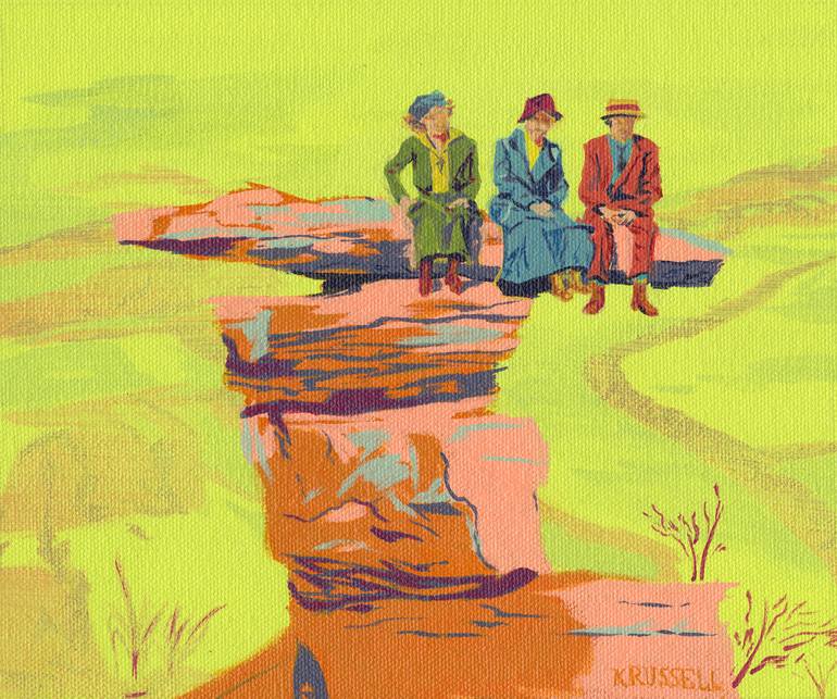 Perch Painting by Kory Russell | Saatchi Art