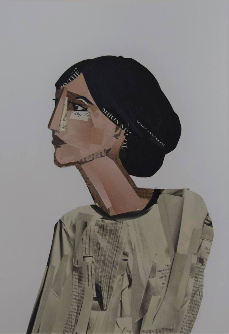 For Most of history anonymous was a woman (Virginia Woolf) Collage by ...