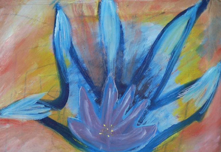 Hand of the flower Painting by Merlin Flower | Saatchi Art