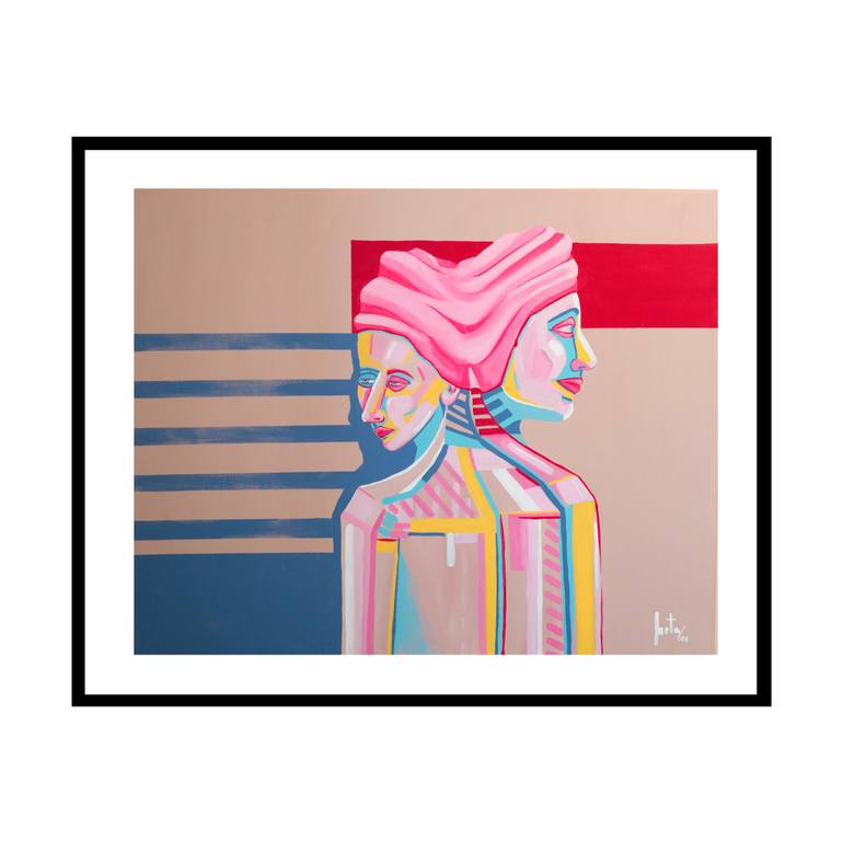 Under her skin Painting by Meta Mezan | Saatchi Art