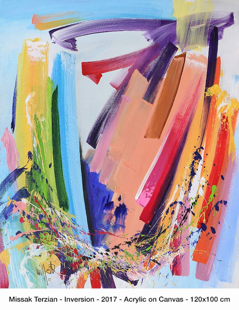 Inversion Painting by Missak Terzian | Saatchi Art
