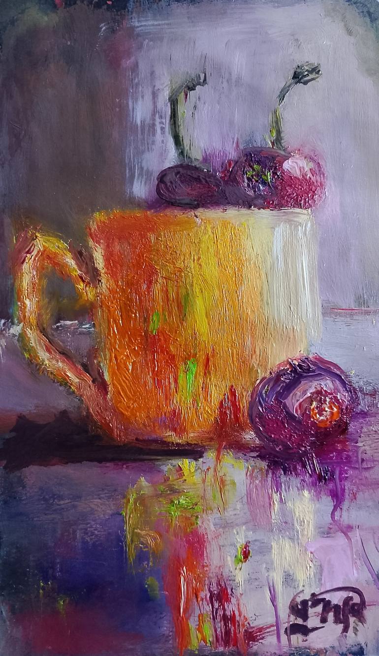 Alchemy of light and form Presence in objects series Painting by ...