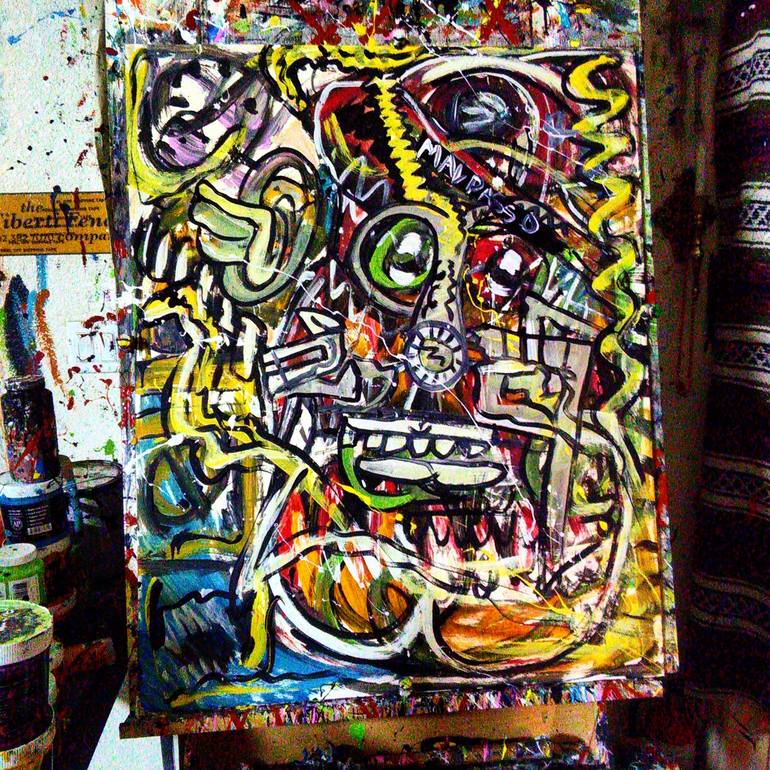 the popper Painting by Brian Malpasso | Saatchi Art