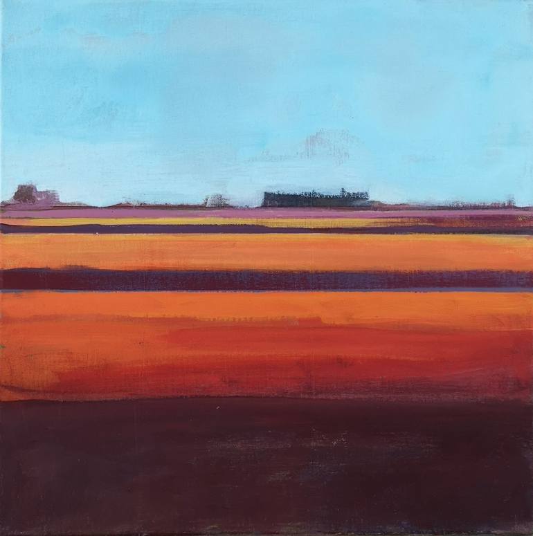 orange country Painting by Kai Hoge | Saatchi Art
