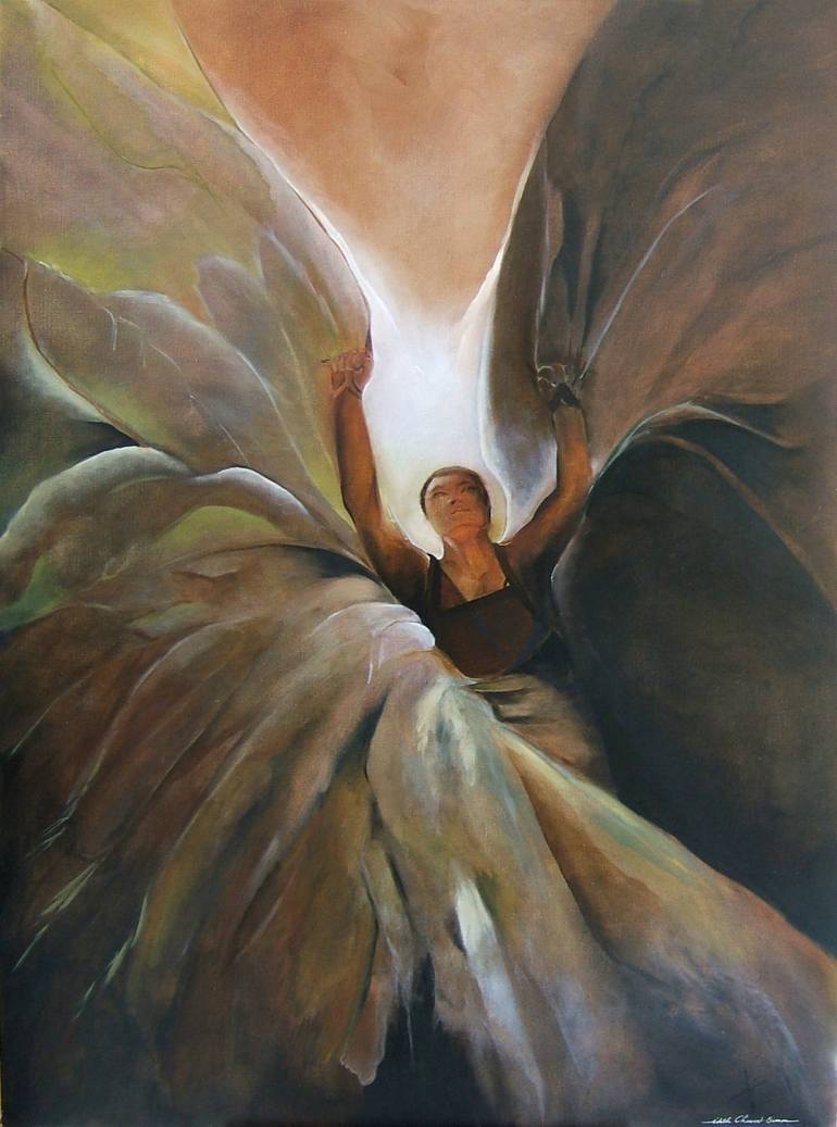 ICARE Painting by Edith CHAUVET-SIMON | Saatchi Art