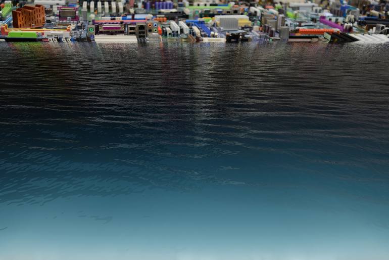 rising sea level II - cybercities series - Limited Edition 1 of 9 ...