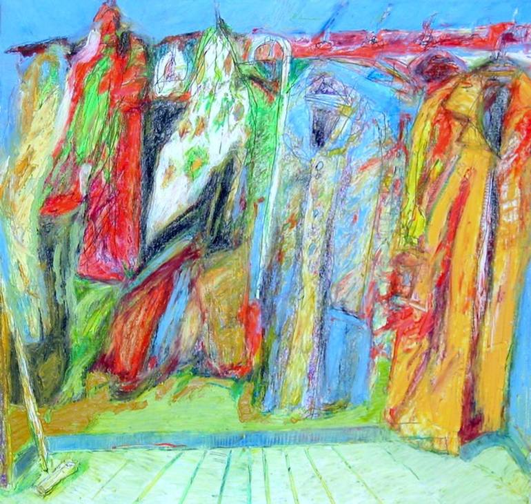 Prophetengarderobe Painting by Guido Michl | Saatchi Art