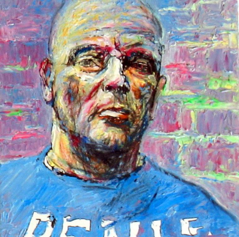 Red light district Painting by Guido Michl | Saatchi Art