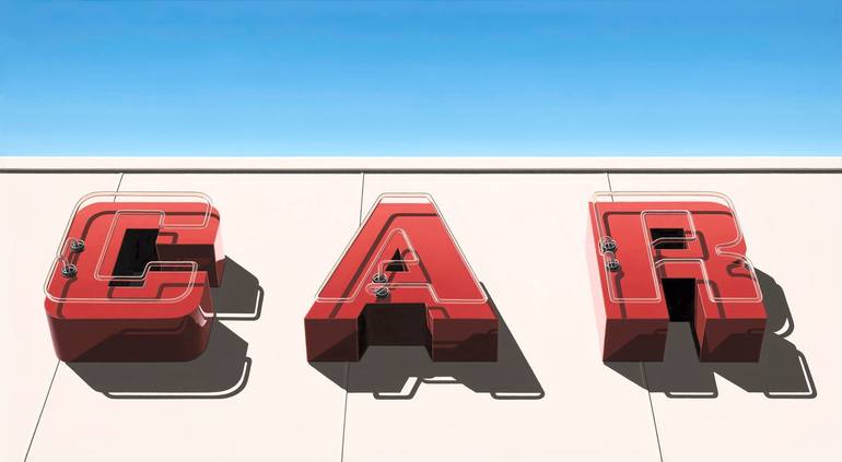 CAR II Painting by Stephanie Schechter | Saatchi Art