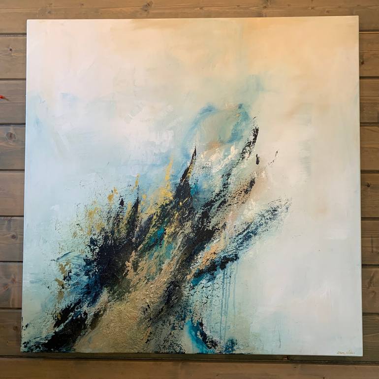 Ascend Painting by erin laughlin | Saatchi Art