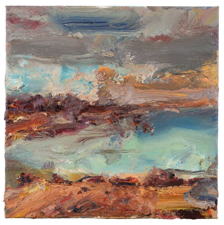 Old Colony Beach Painting by Robert Datum | Saatchi Art