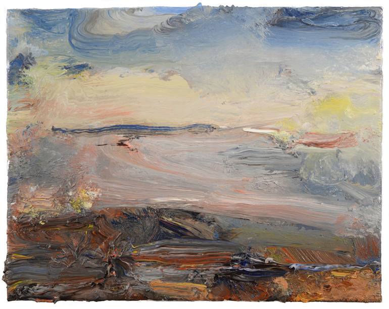 View from Old Colony Beach Painting by Robert Datum | Saatchi Art