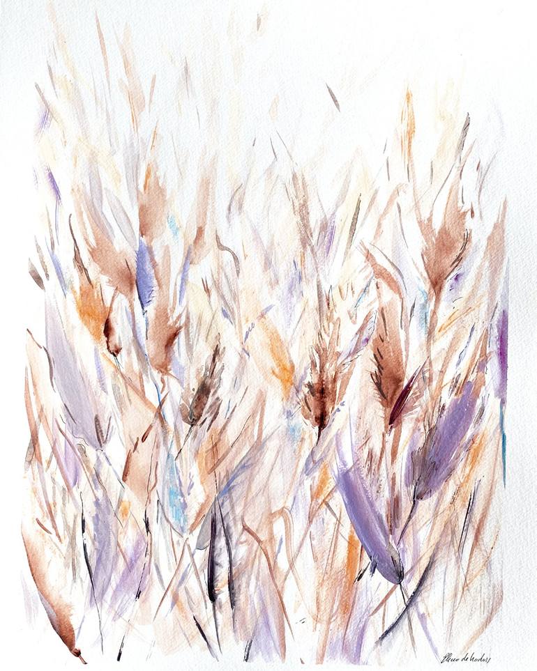 Espigas suave 1 Painting by Elena de hados | Saatchi Art