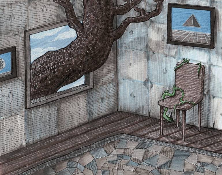 Eventually Drawing by Miles Tilmann | Saatchi Art