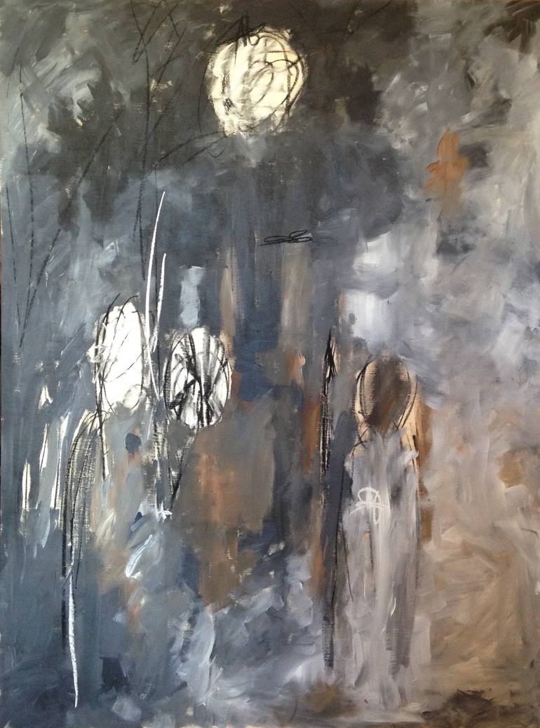 Bench Candy Painting by Chelsea Fly | Saatchi Art