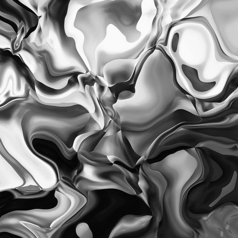 Out Of Space V (Series) Painting by Milan Terzic | Saatchi Art