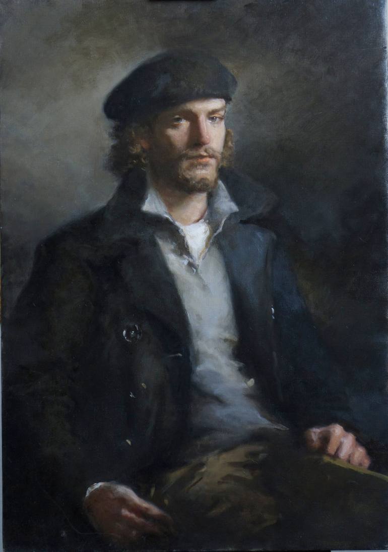Enrico Painting by Tom Richards | Saatchi Art