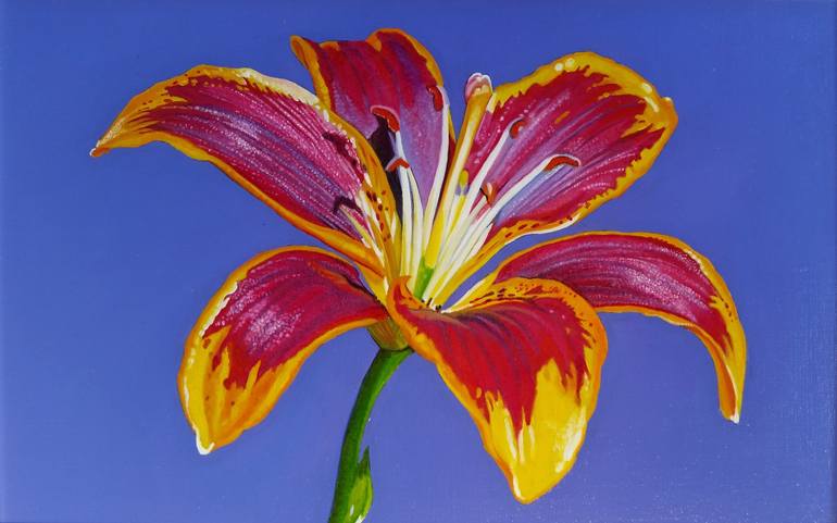 LILY II Painting by Matteo Germano | Saatchi Art