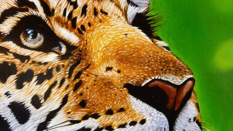 JAGUAR II Painting by Matteo Germano | Saatchi Art