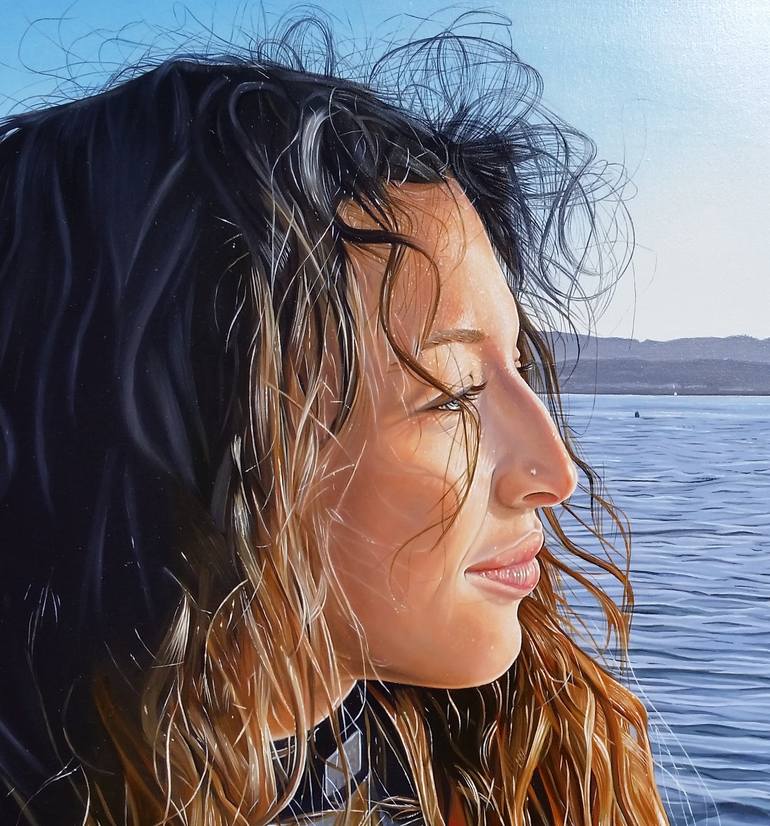 GIULIA Painting by Matteo Germano | Saatchi Art