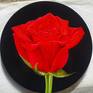 RED ROSE IV Painting by Matteo Germano | Saatchi Art