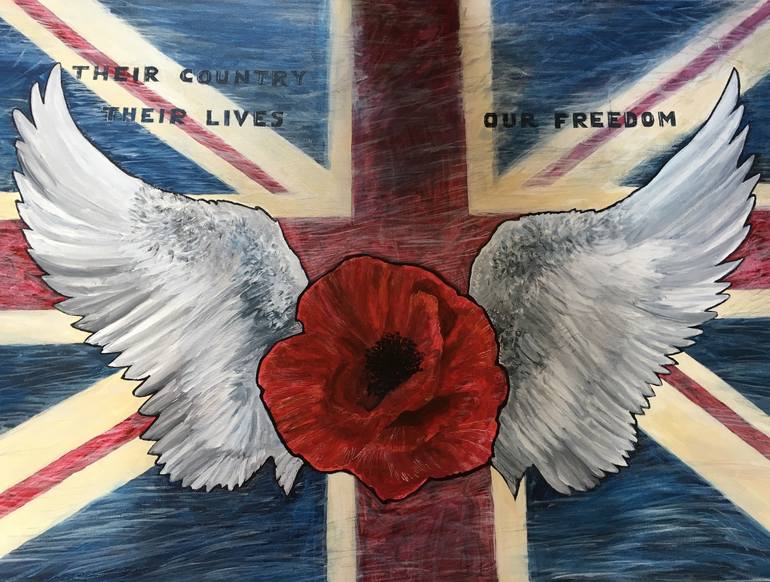 Freedom Painting by Caroline Riley | Saatchi Art