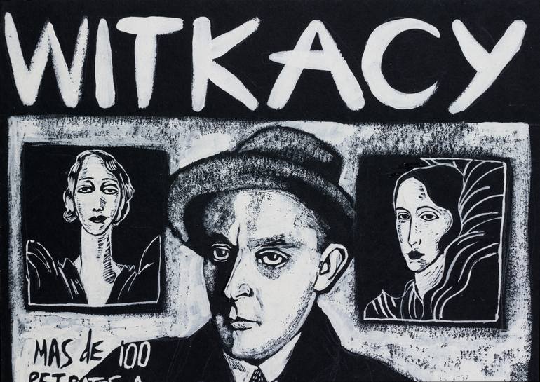 Witkacy 1-2 Drawing by Victoria Martos | Saatchi Art