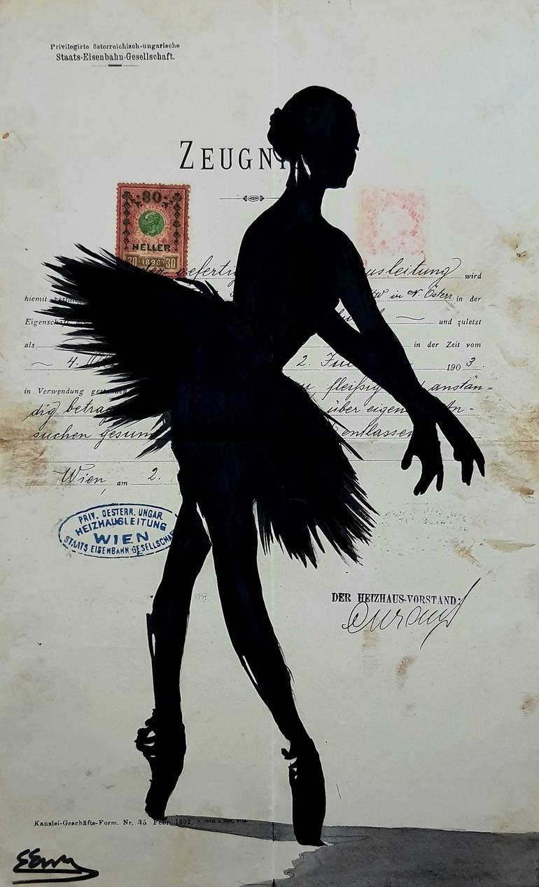 Dance spell (ll) Painting by Jan Noah | Saatchi Art