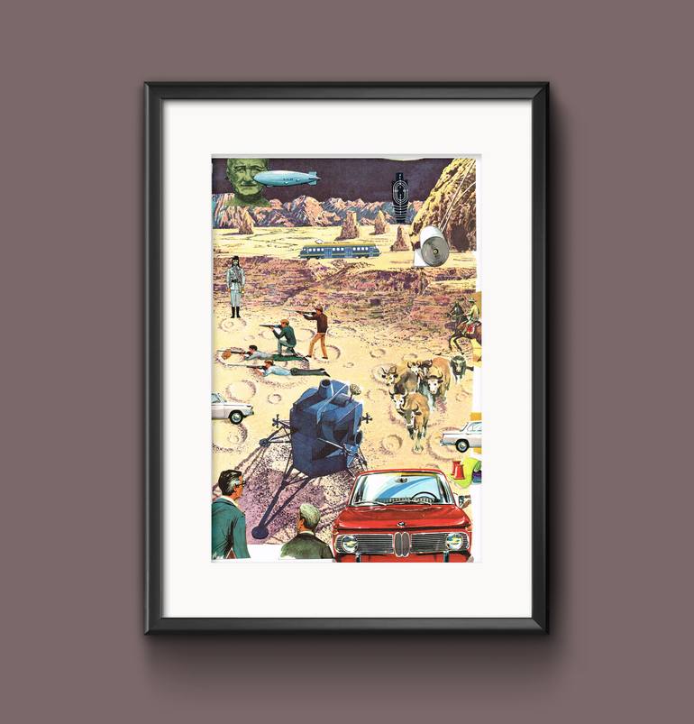 Awesome Future Collage by Thomas Nagel | Saatchi Art