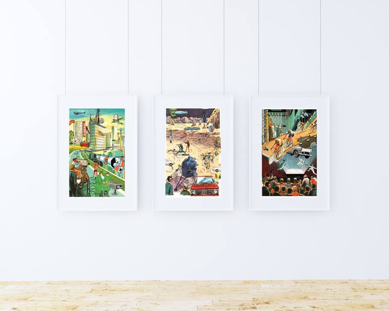 Magnificent Future Collage by Thomas Nagel | Saatchi Art