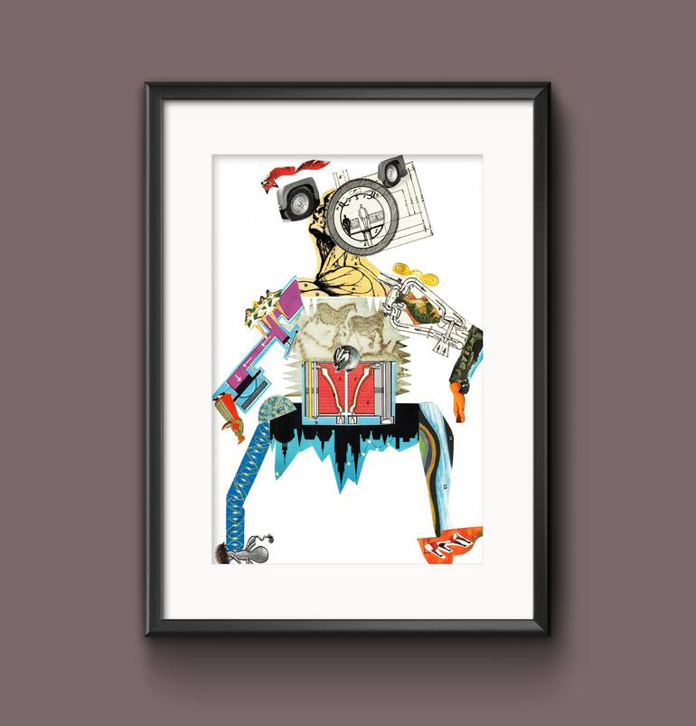 Daimon_XXI (Bell Tube Fox) Collage by Thomas Nagel | Saatchi Art