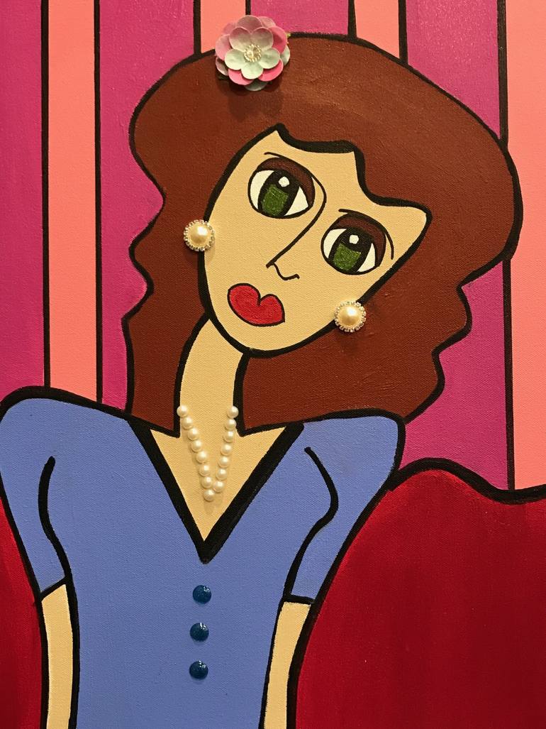 Deep in Thought Painting by Alice Schweiger | Saatchi Art